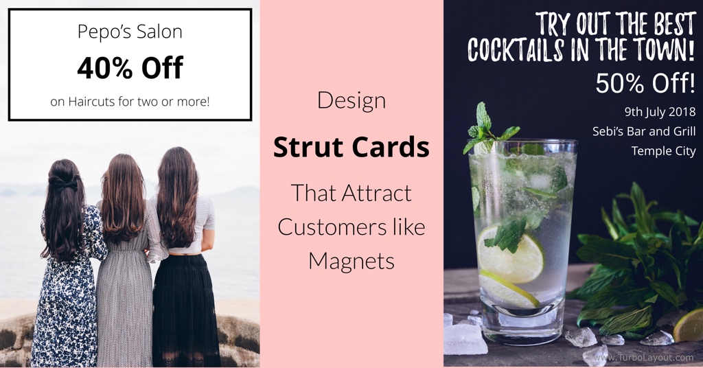 Make Strut Cards That Attract Customers like Magnets | EzeeGD